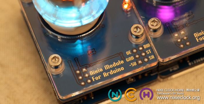 QS30-1 Nixie Module for Arduino v1.0.1 | 新版辉光管显示模块 – Omnixie | 辉光钟